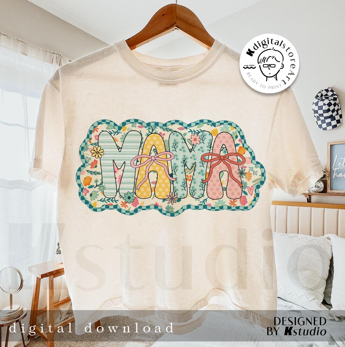 Preppy Mama Png Bundle, Mom Gigi Mimi Nana Bundle, Mothers Day Png ...
