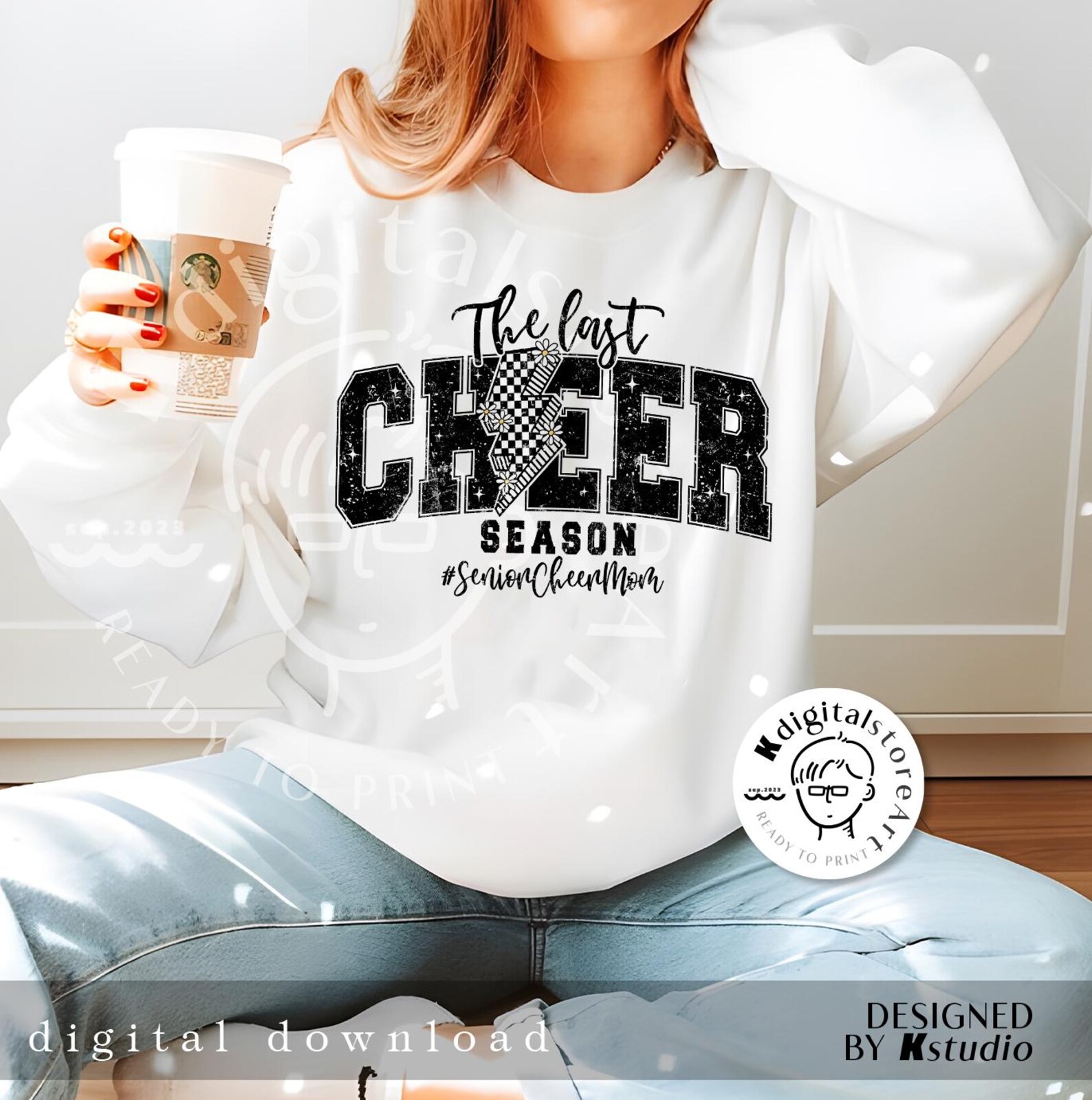 The Last Cheer Season SVG Png, Varsity Senior Cheer Mom Png, Teacher ...