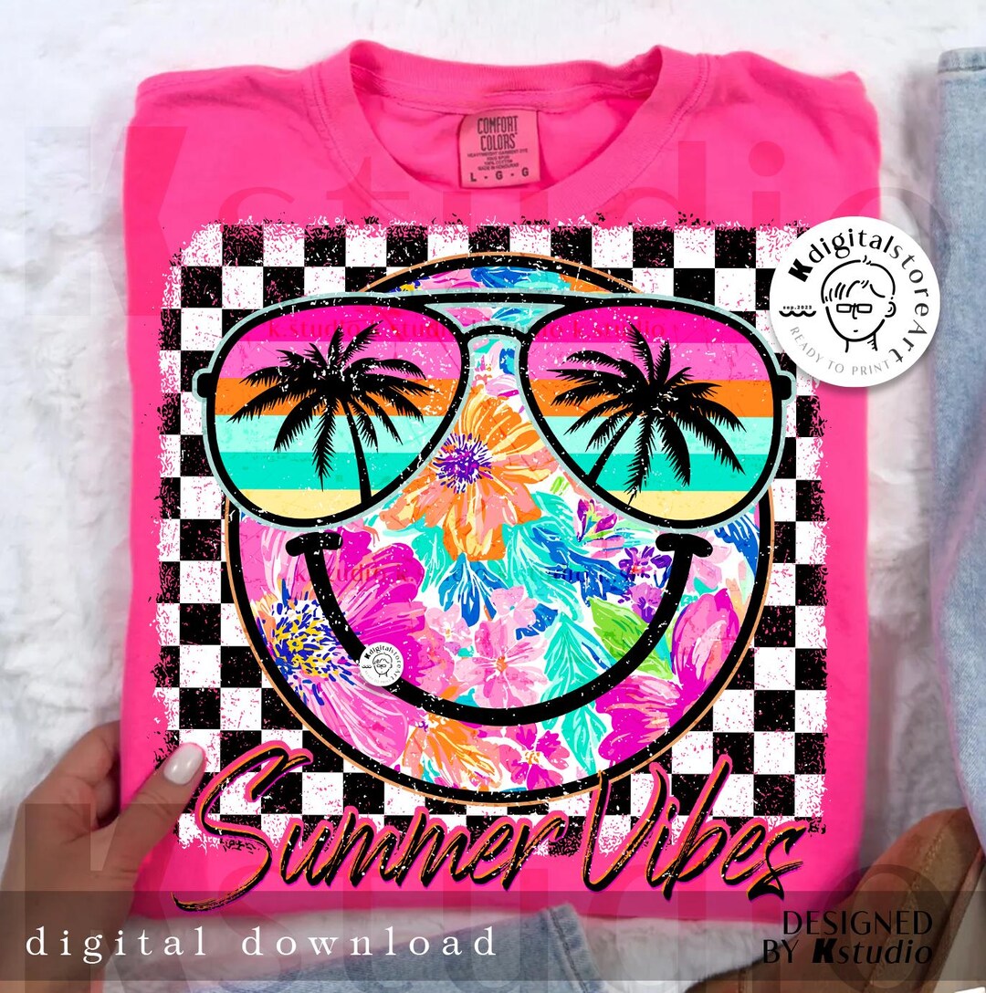 Summer Tropical Floral Smile Png, Paradise Flower Summer Smile Face ...