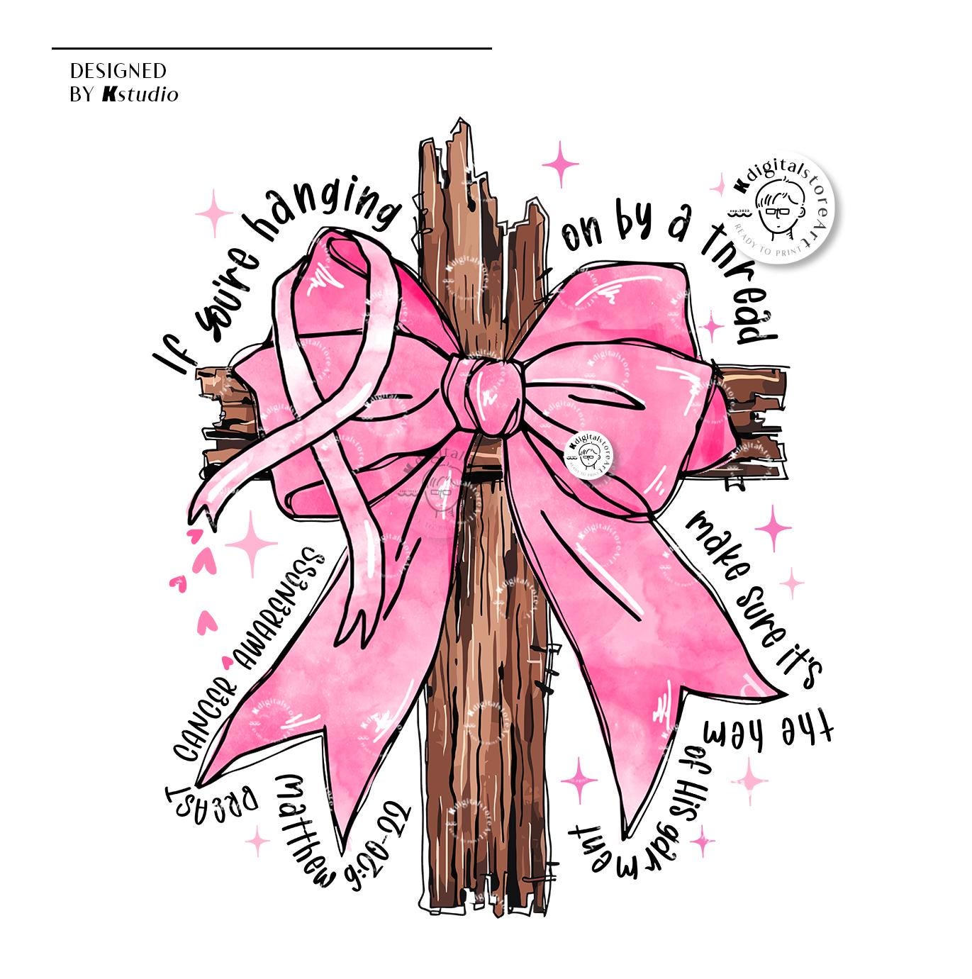 Jesus Pink Bow Cross Breast Cancer, Breast Cancer Awareness Shirt ...