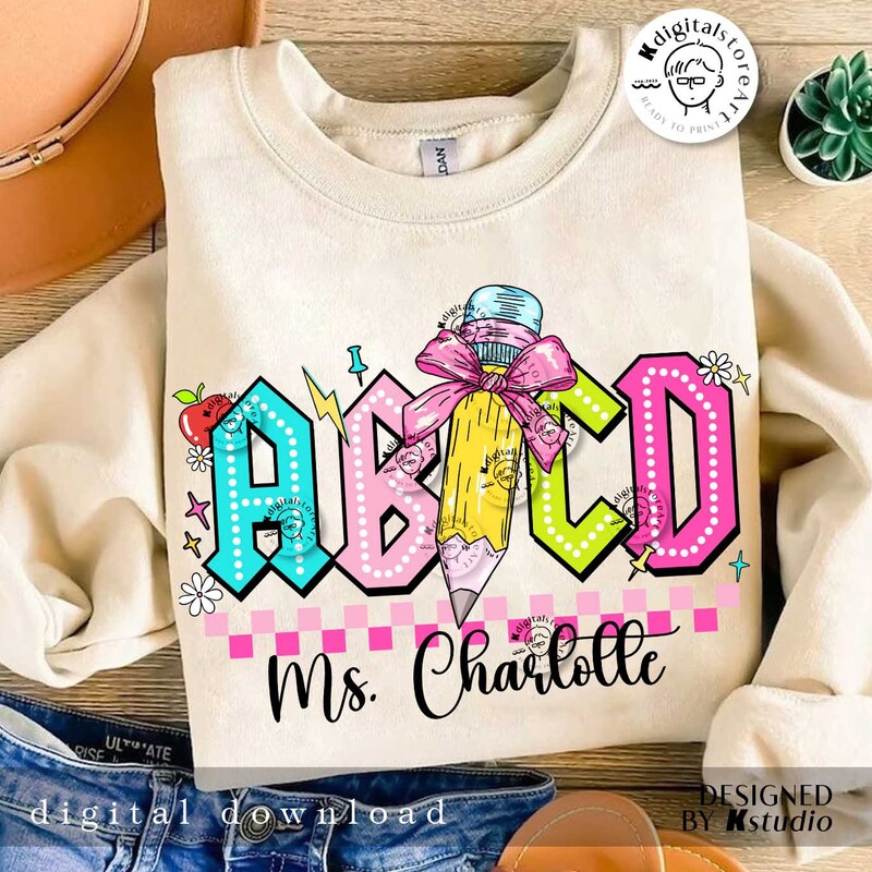Abcd Toddler Shirt - Etsy