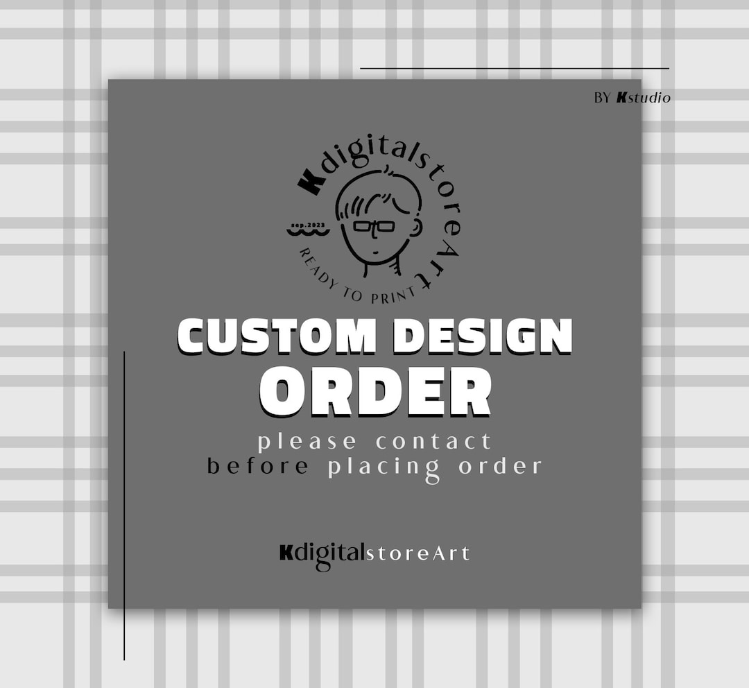 Custom Design Requests Based on Original Design - Kdigitalstoreart - Etsy