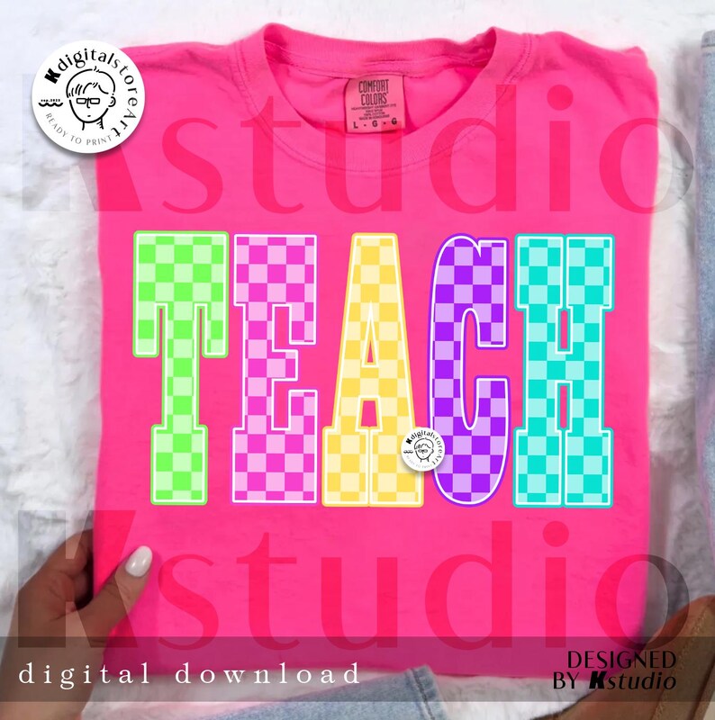 Checkered Teacher Png, Checkered Varsity Teacher Png, Math Teacher ...