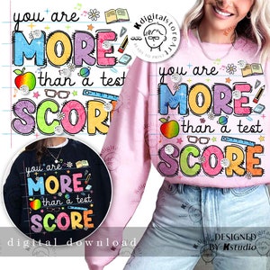You Are More Than Test Score Png, Test Day Png, It's Test Day You All ...