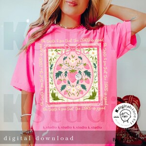 Strawberry Jesus Png, Oh Taste and See the Lord, Christian Png ...