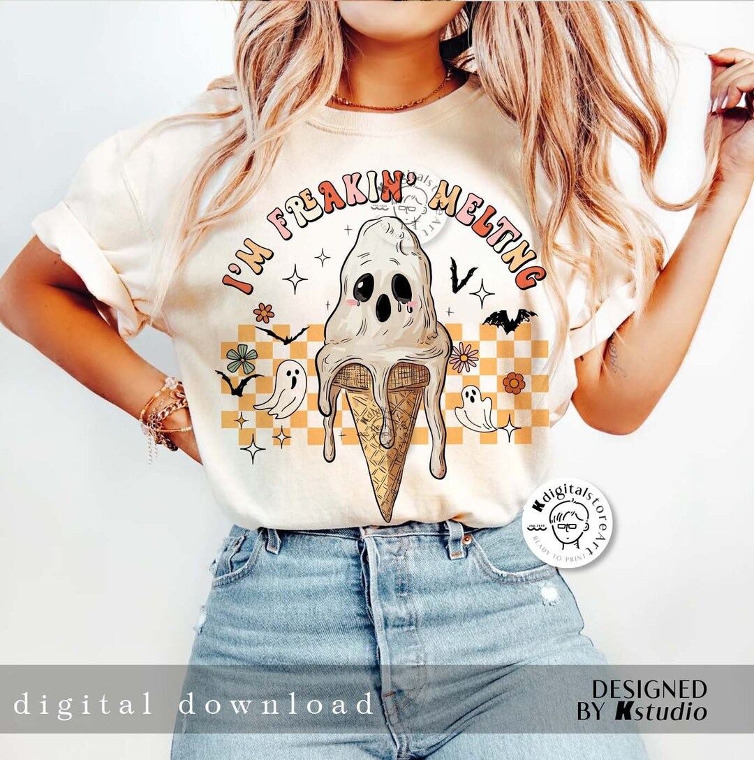 I'm Freaking Melting, Cute Halloween Png, Halloween Boo Ghost ...