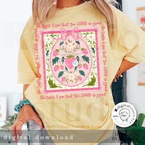 Strawberry Jesus Png, Oh Taste and See the Lord, Christian Png ...