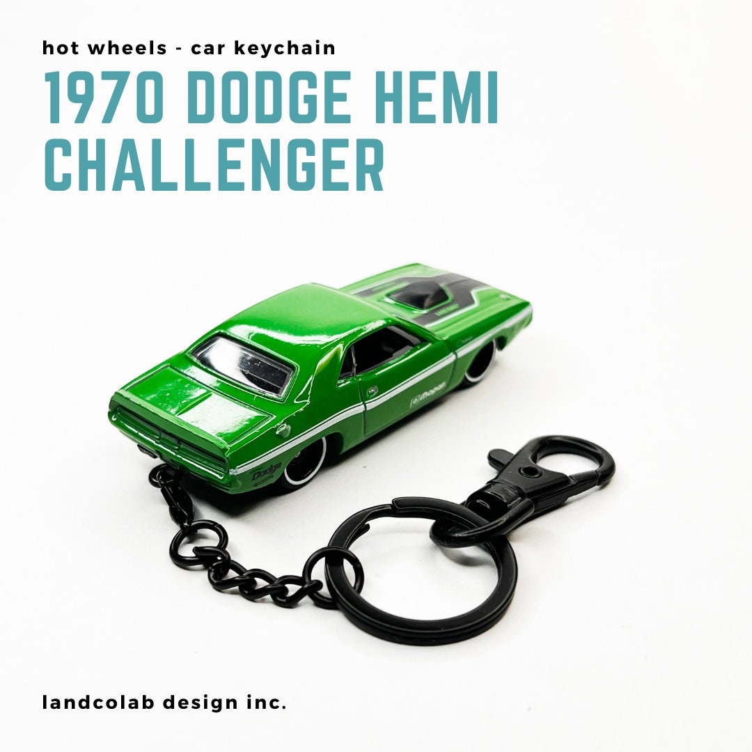 1970 Dodge Hemi Challenger - Car Keychain (free Delivery) - Etsy