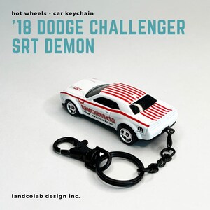2018 Dodge Challenger SRT Demon - Car Keychain - Etsy