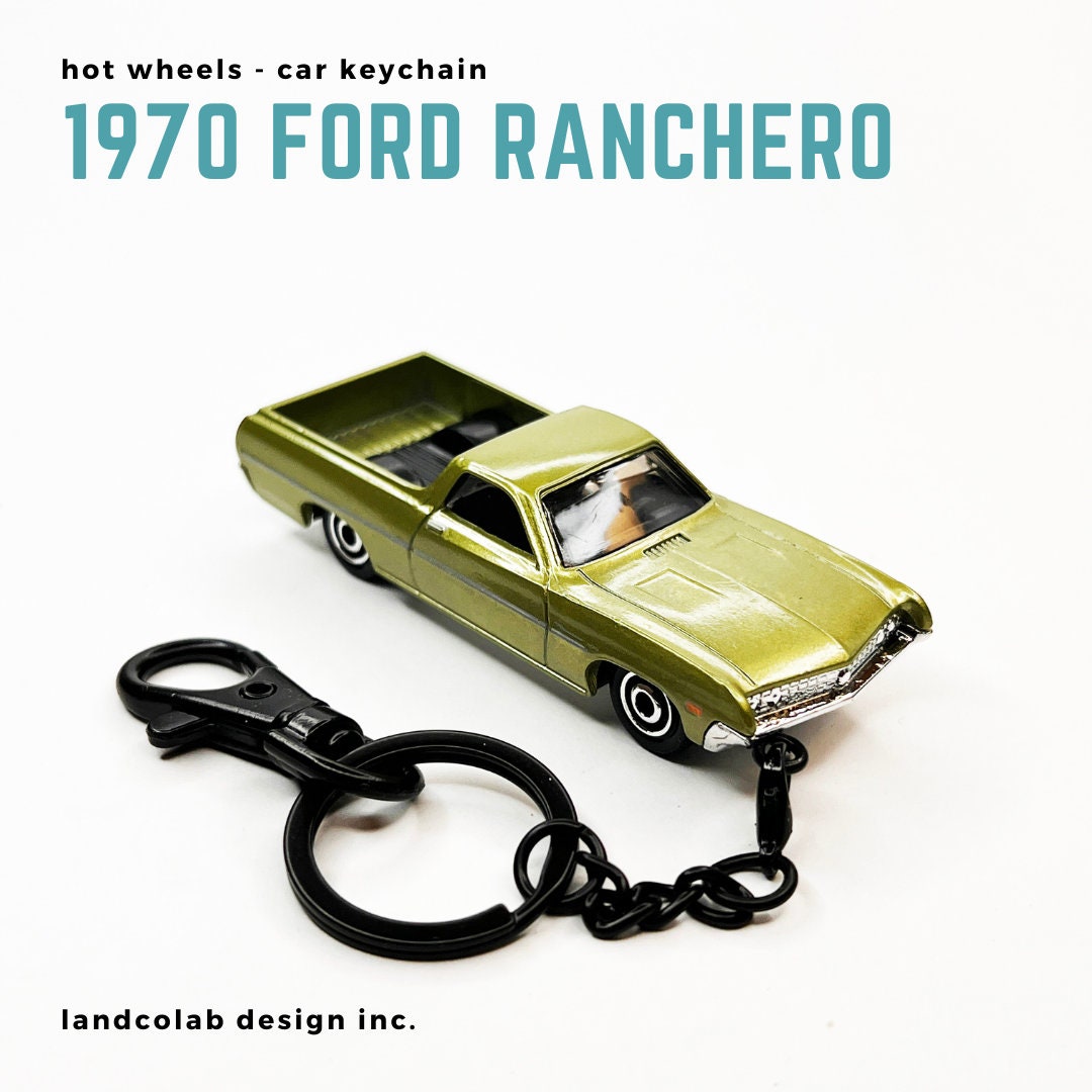 1970 Ford Ranchero Hot Wheels Diecast Keychain free Delivery - Etsy
