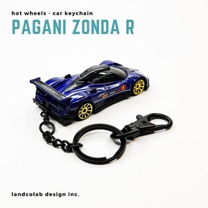 Pagani Zonda R Hot Wheels Car Keychain free Delivery - Etsy