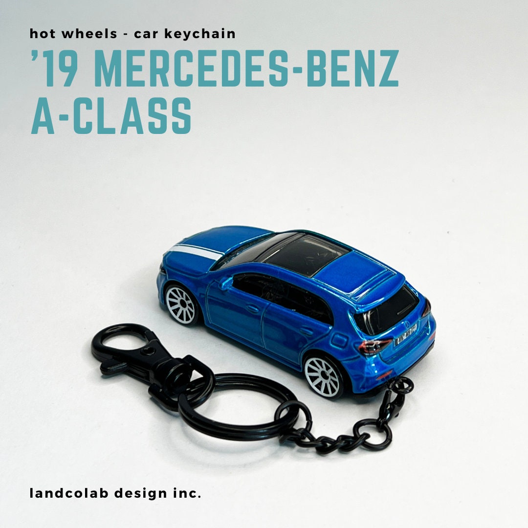 Mercedes-benz A-class Hot Wheels Car Keychain free Delivery - Etsy