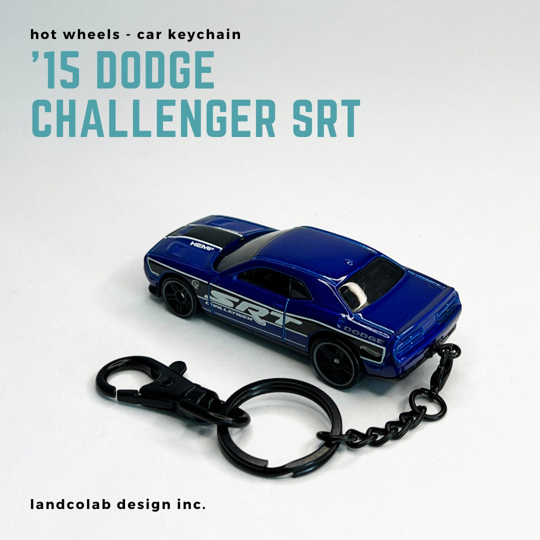 2015 Dodge Challenger Hot Wheels Car Keychain gift for Him, Gift for ...