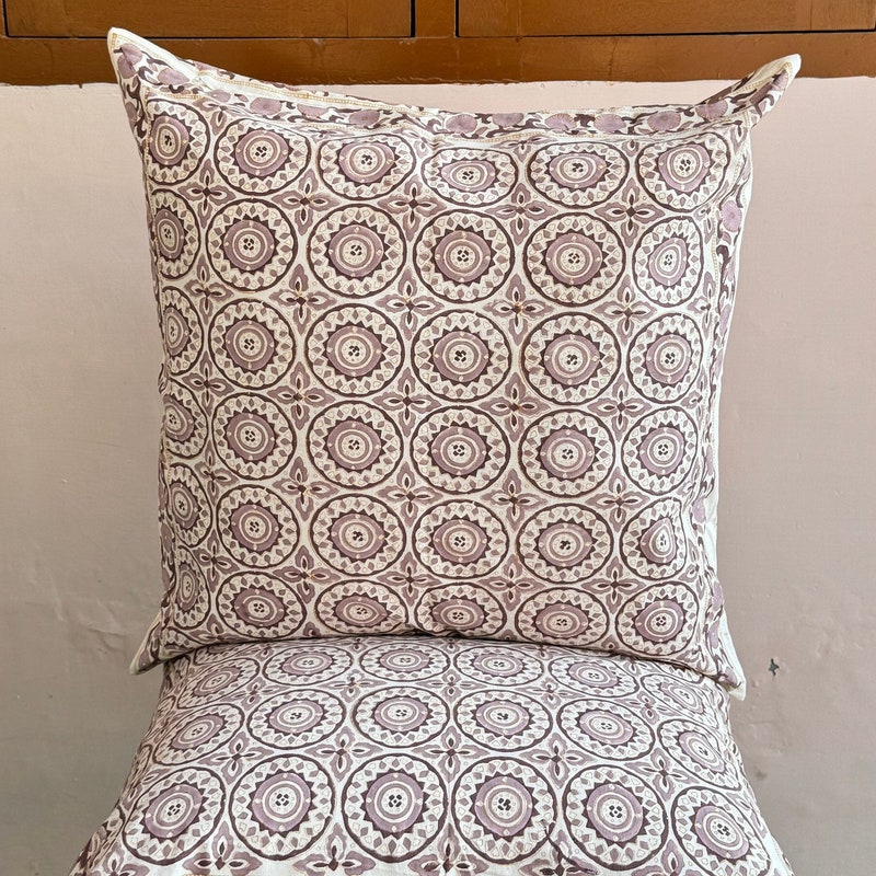 Block Print Seat Cushions - Etsy