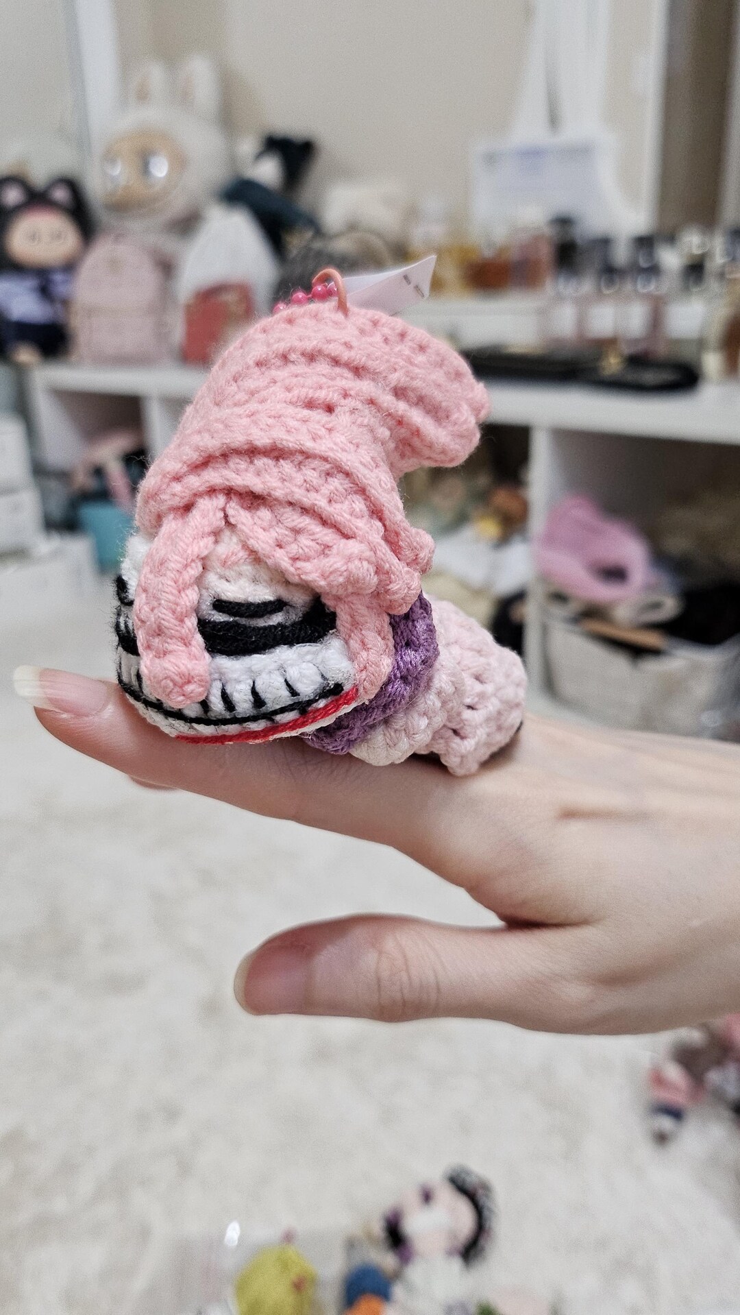 Anime Crochet Doll One Piece Dandadan Aira Shiratori Transformation - Etsy