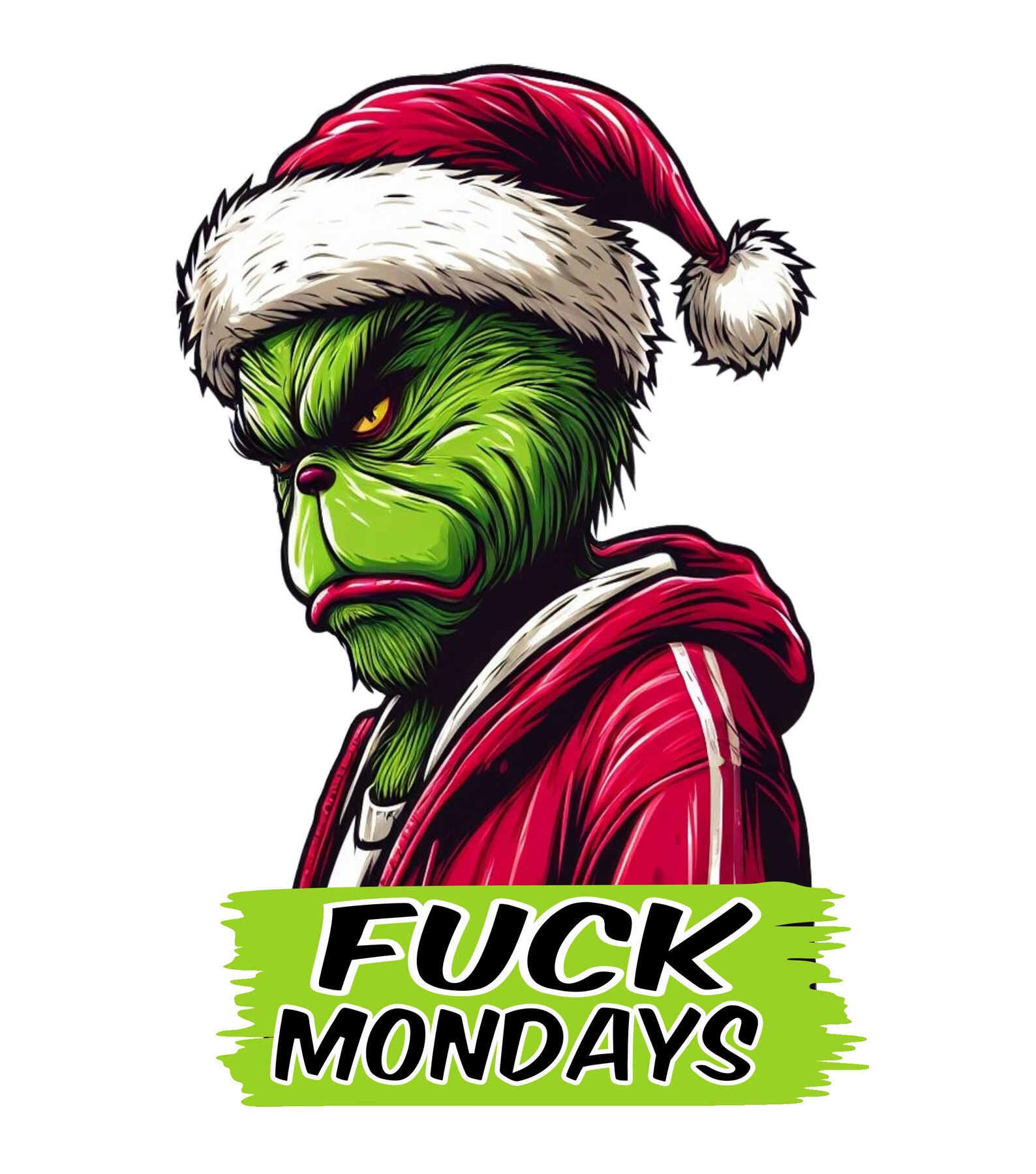 Christmas Angry Grinch, - Etsy