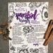 Hand Drawn Recipe Cards - Etsy