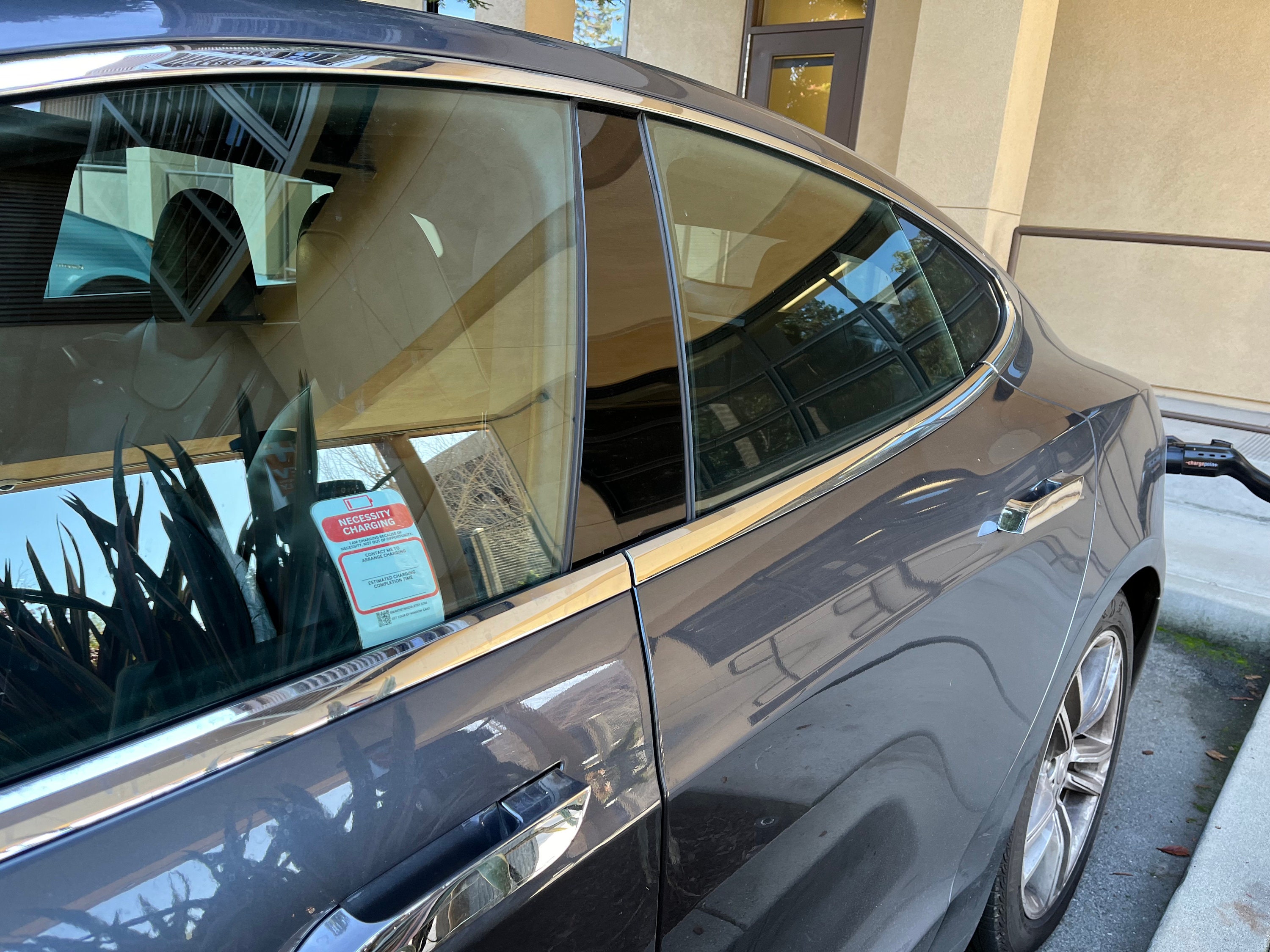 EV Charging Sign, Electric Vehicle Charging Status Sign, EV Etiquette ...