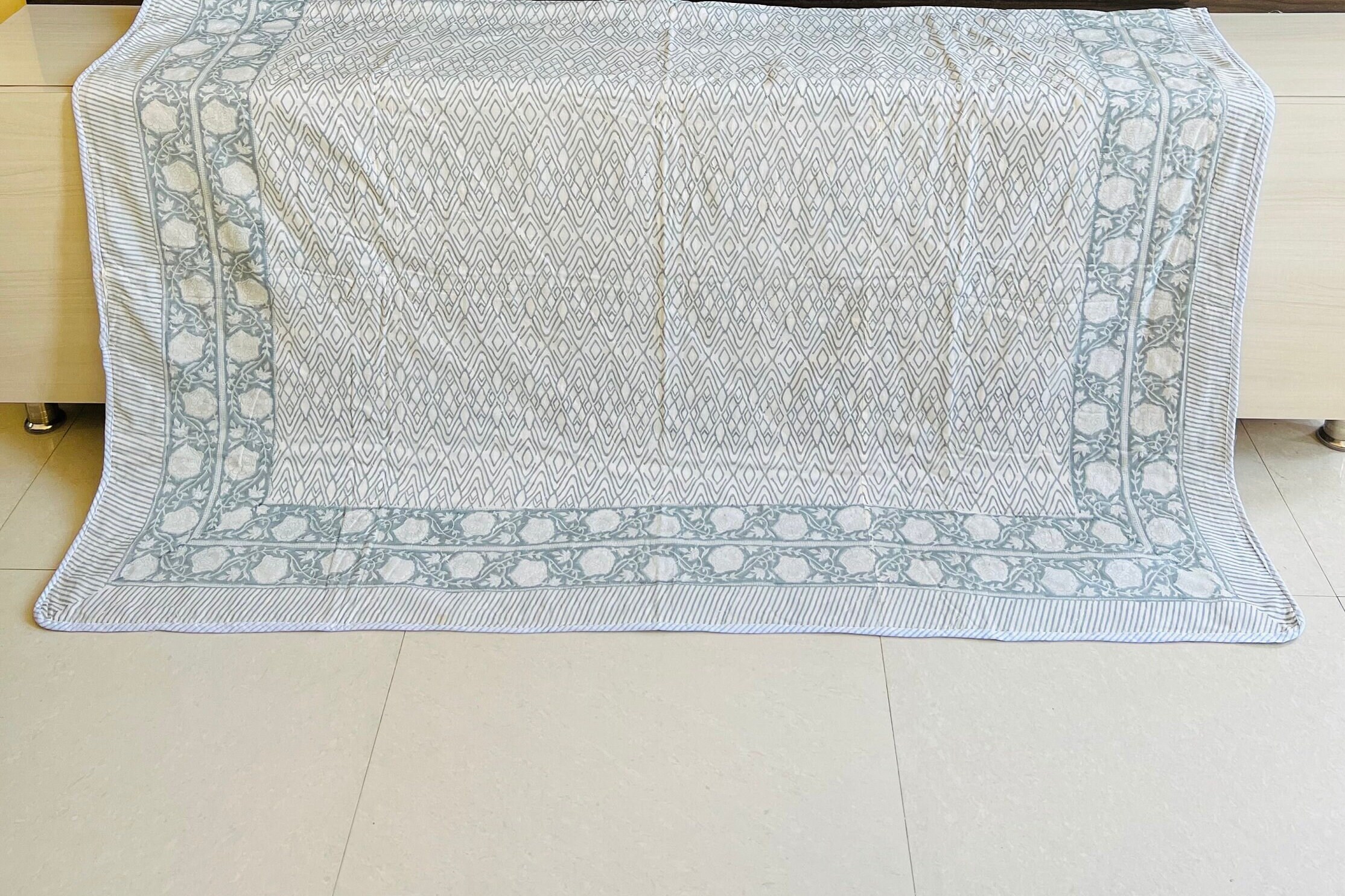 Reversible Dohar Soft Cotton Quilt Hand Block Print Quilt - Etsy
