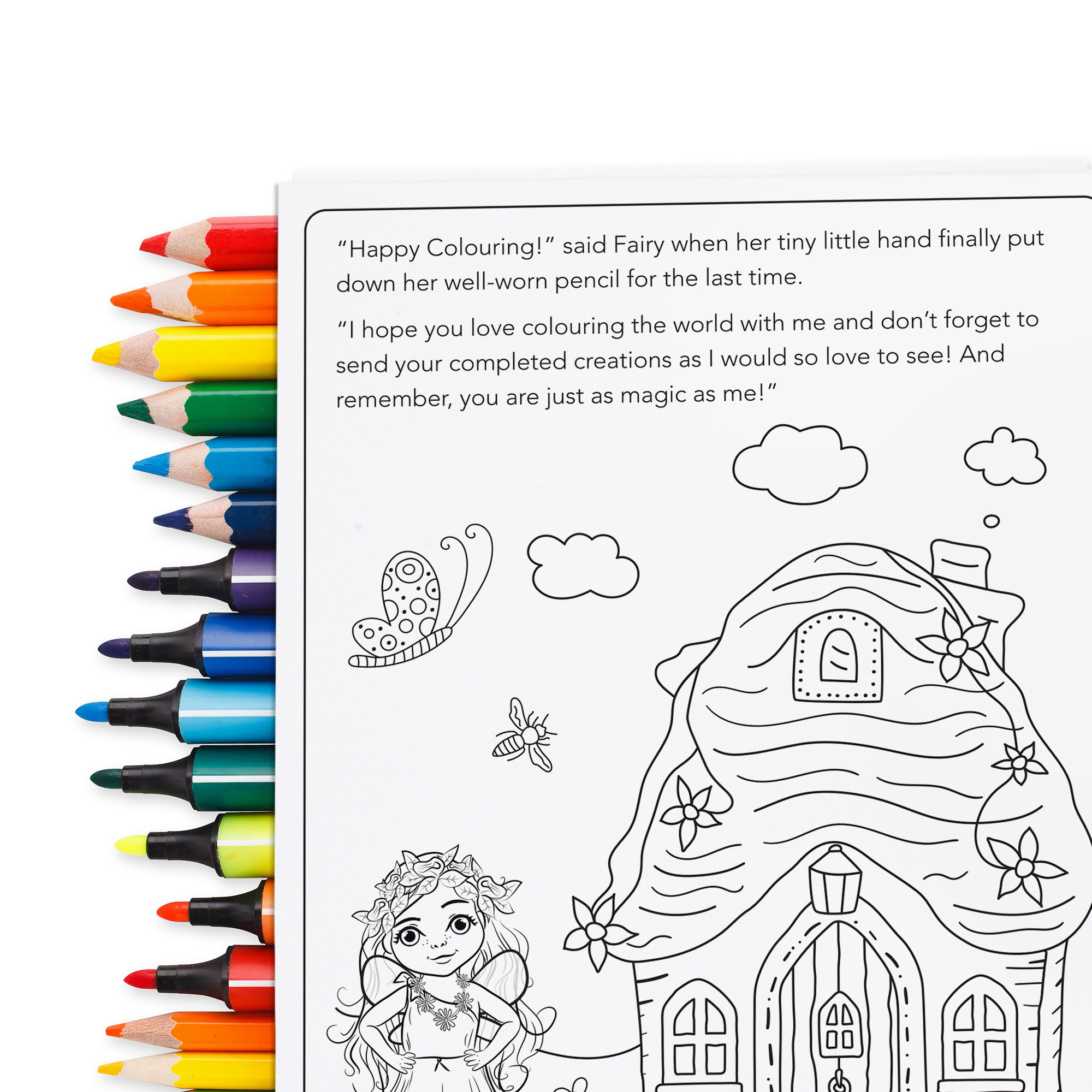 Coloring in Storybook for Kids and Adults Instant Download, Printable ...