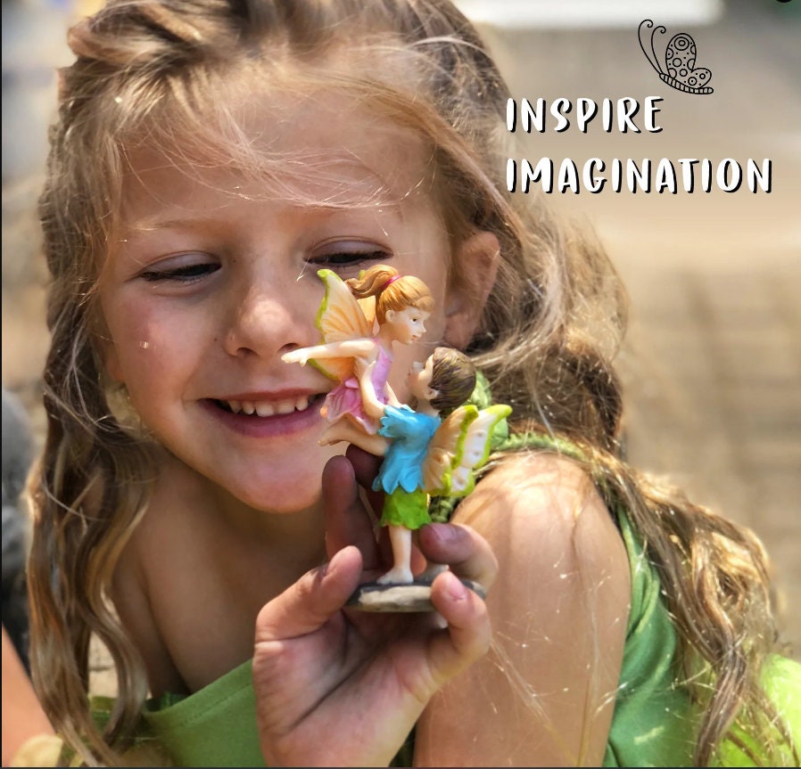 Gorgeous Garden Fairy Figurine, Indoor Fairy Ornament or Fairy Cake ...