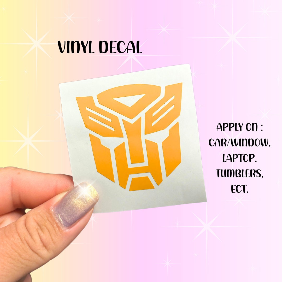 Autobot Logo Vinyl Decal Sticker / Car Decal Sticker/ Laptop Decal ...