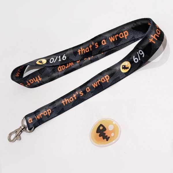 Splatoon 3 Salmon Run Freelance Job Lanyard With Free Golden Egg ...