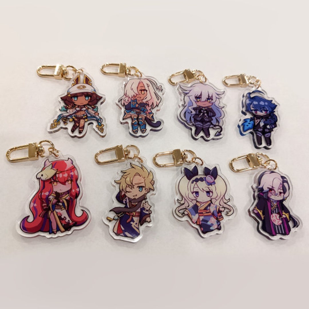 Dragalia Lost Acrylic Keychains - Etsy