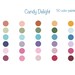 Procreate Color Palette, Swatches, Candy Delight - Etsy