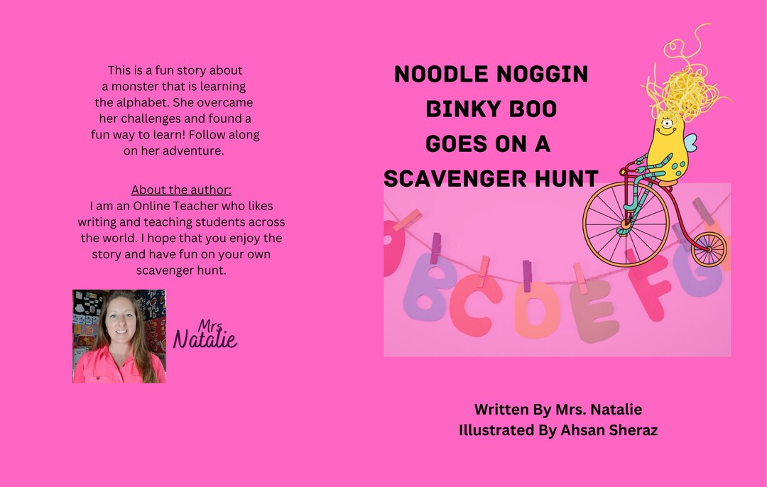 Noodle Noggin Binky Boo Goes on a Scavenger Hunt Kids Story, Alphabet ...