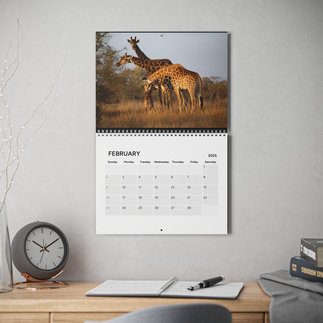 2025 Calendar, Wall Calendars, Nature Calendar, Wildlife Calendar ...