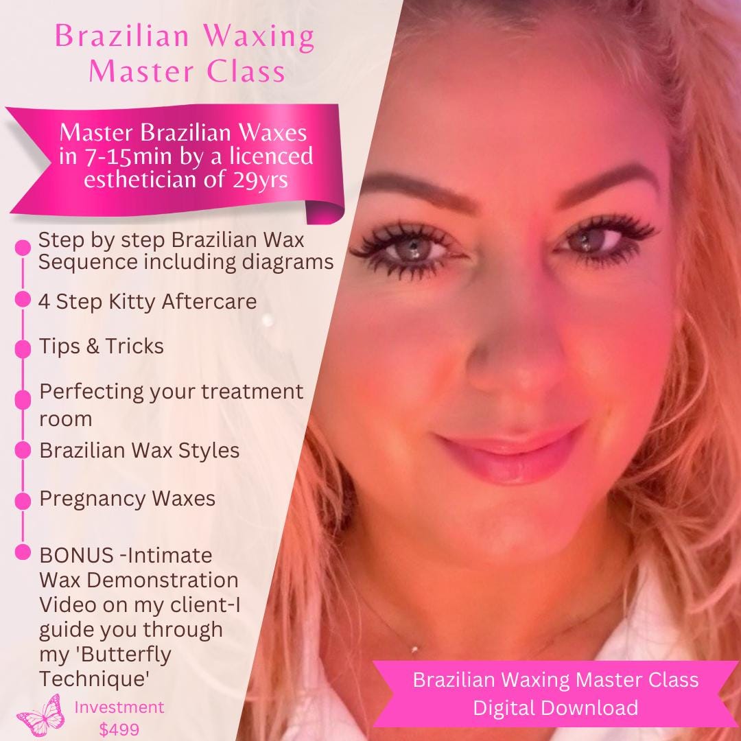 Brazilian Waxing Master Class |training|brazilian Wax Video|brazilian ...