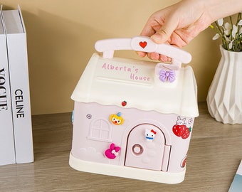 Cartoon Kawaii Bank - Etsy