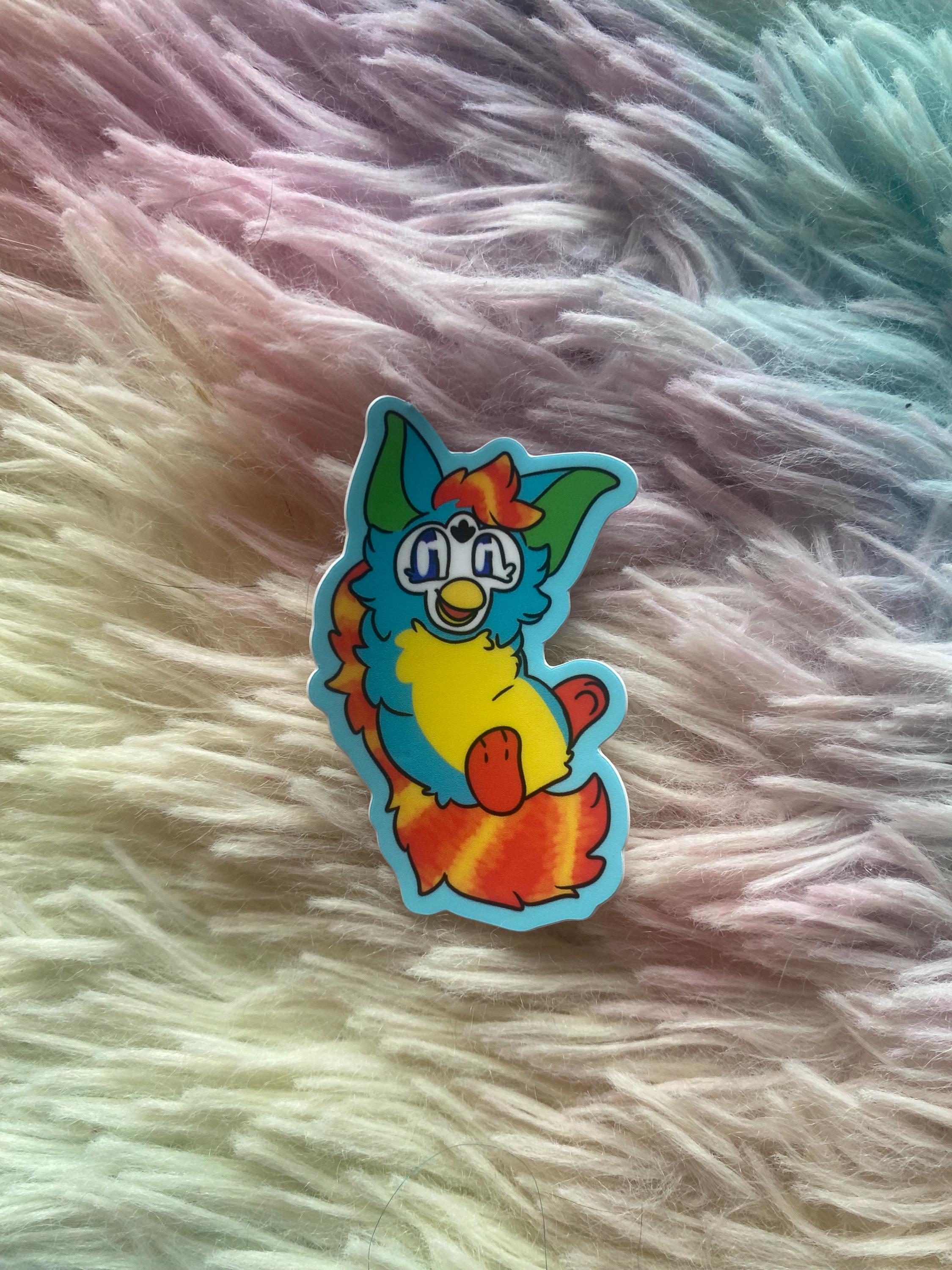 Furby Vinyl Sticker Set - Etsy