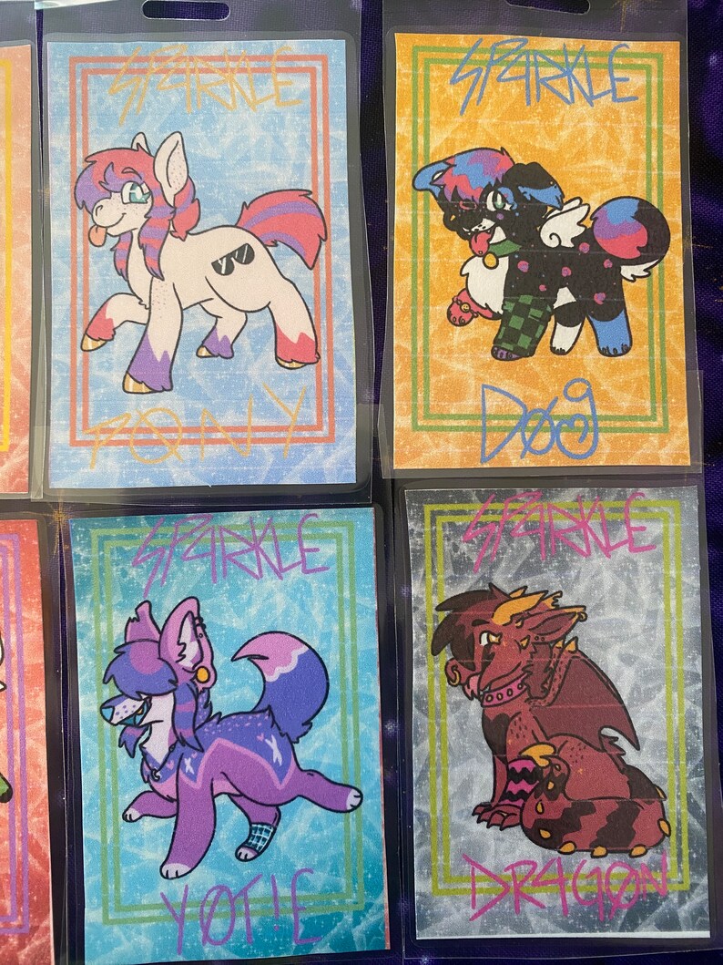 Sparkle Animal Furry ID Badges! Multiple Species, More Always Added ...
