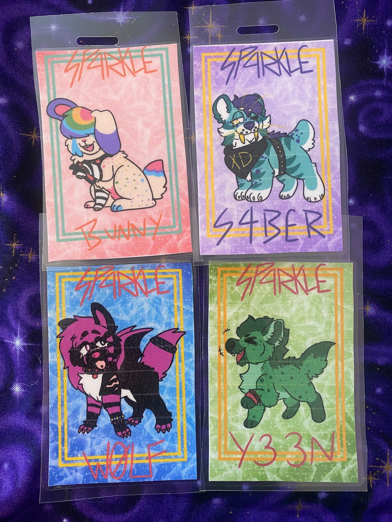 Sparkle Animal Furry ID Badges! Multiple Species, More Always Added ...