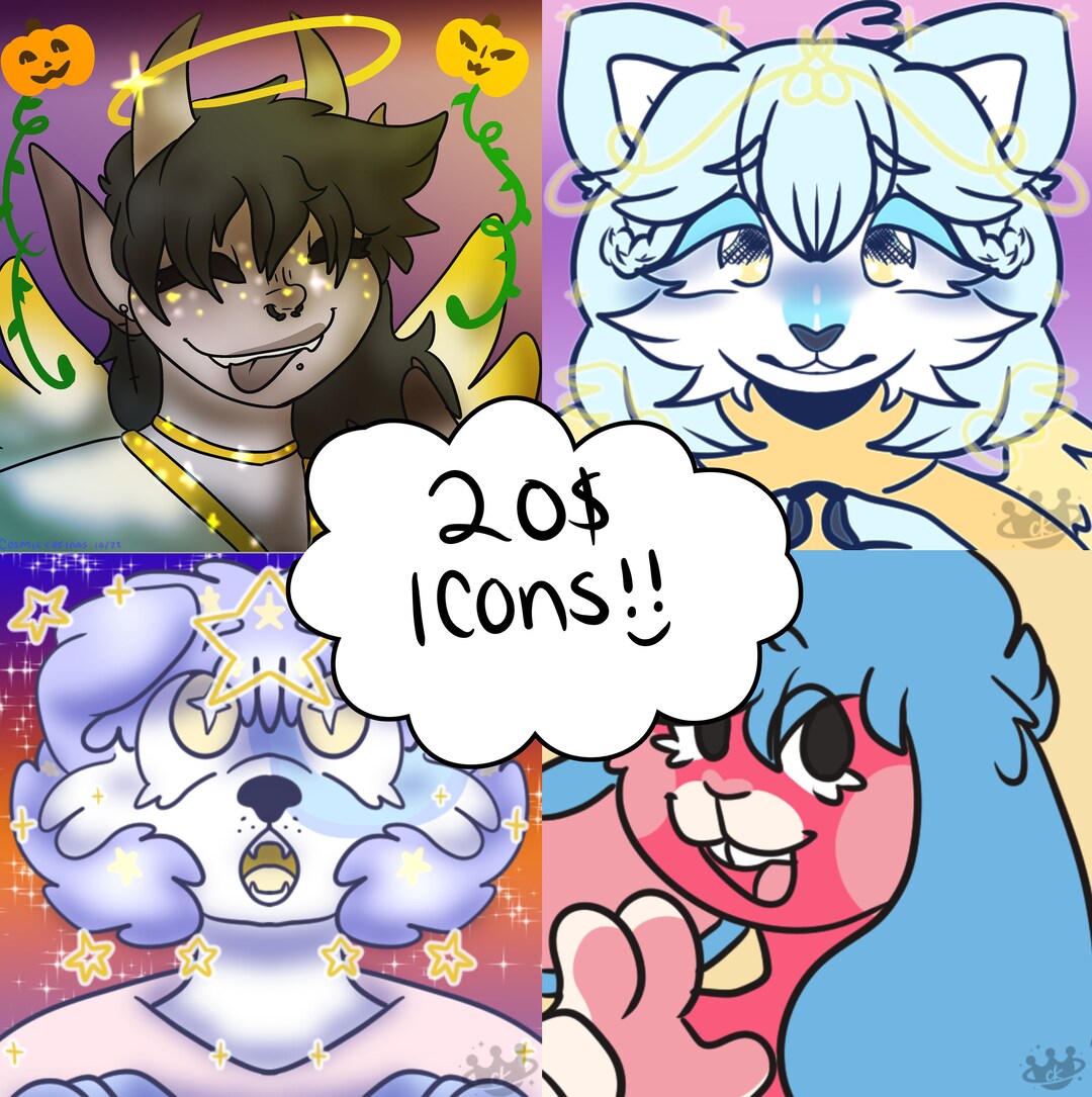 Custom Icons for Discord, Instagram, and Twitter - Etsy