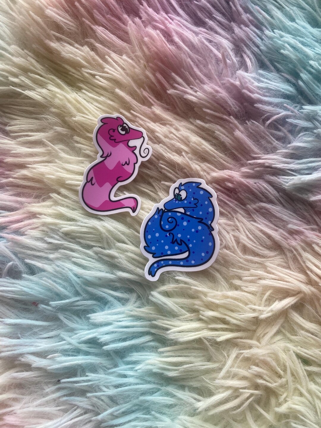 Worm on a String Sticker - Etsy