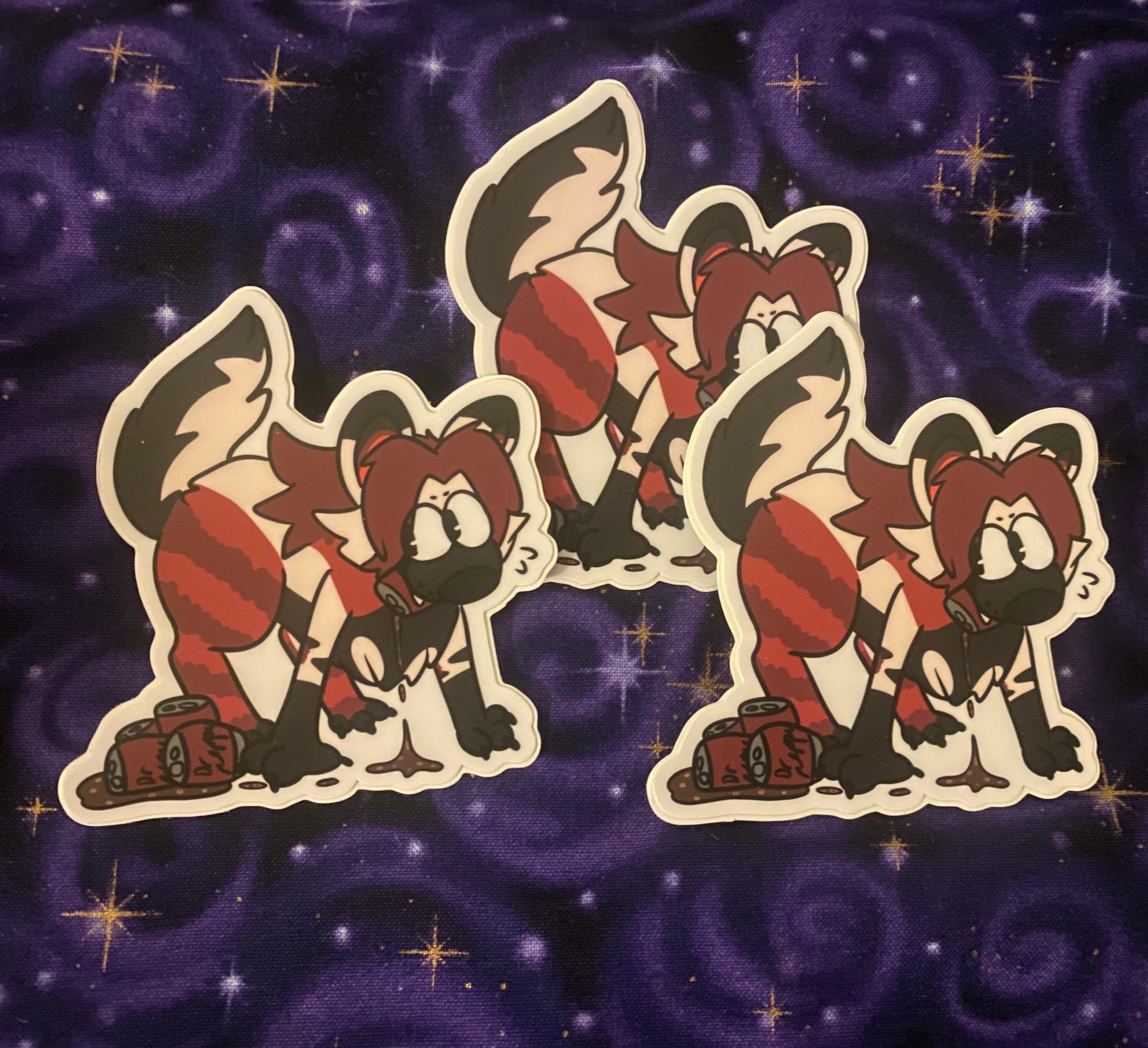 Dr Pupper Stickers Furry Art Stickers - Etsy