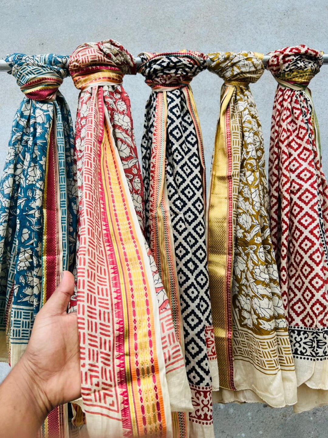 Colorful Bohemian Cotton Sarong: Multiway Wrap, Beach Cover-up - Etsy UK