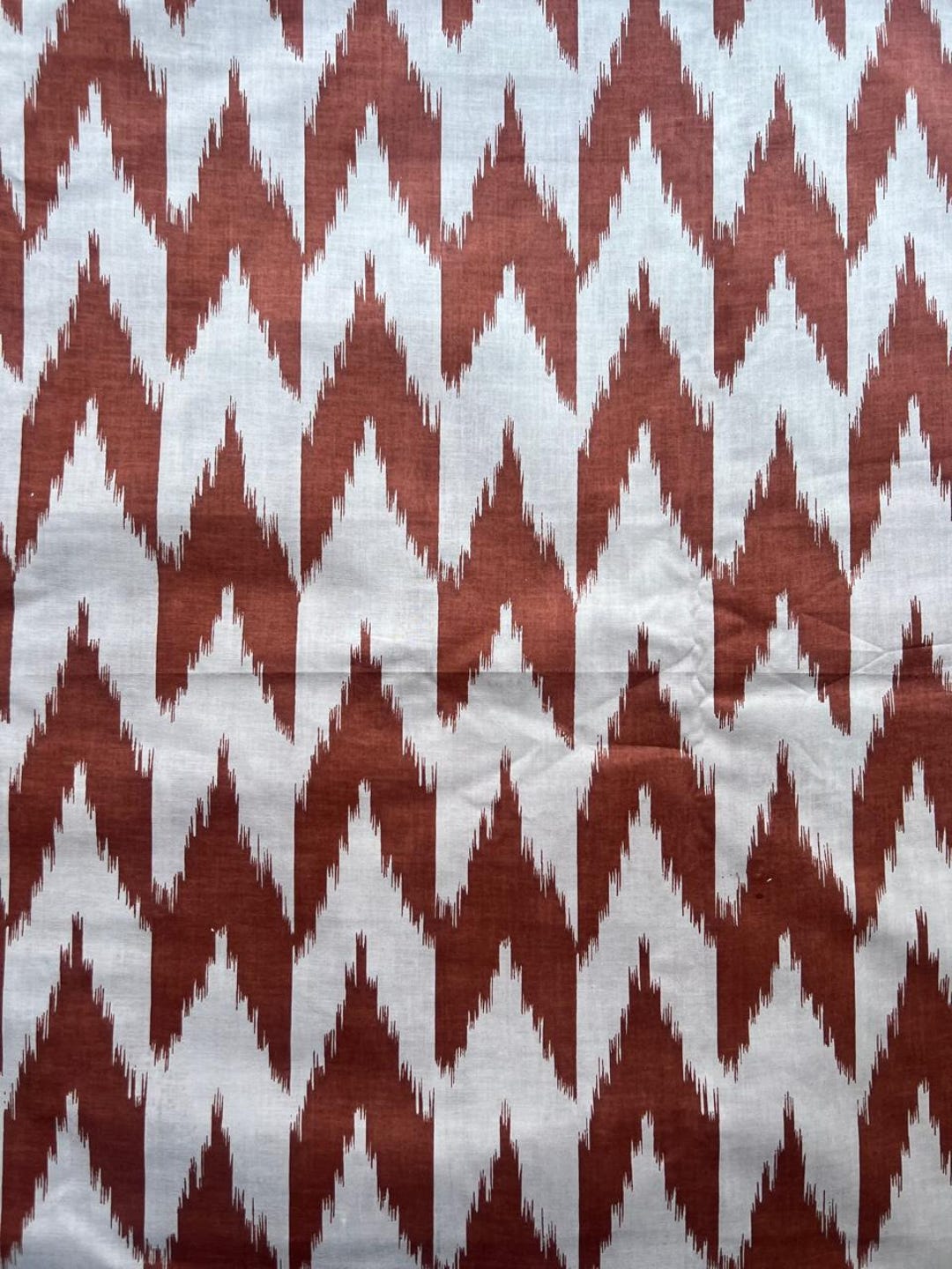 Elegant Ikat Print Fabric, 100% Cotton Fabric, Fabric for Dress Kimono ...