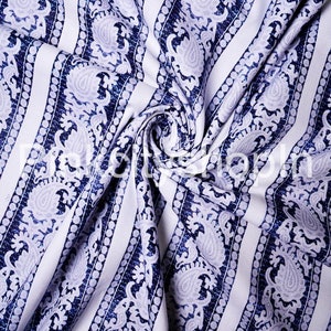 Cotton Border Stripe Fabric, Dress Material Cotton Fabric, Soft Summer ...