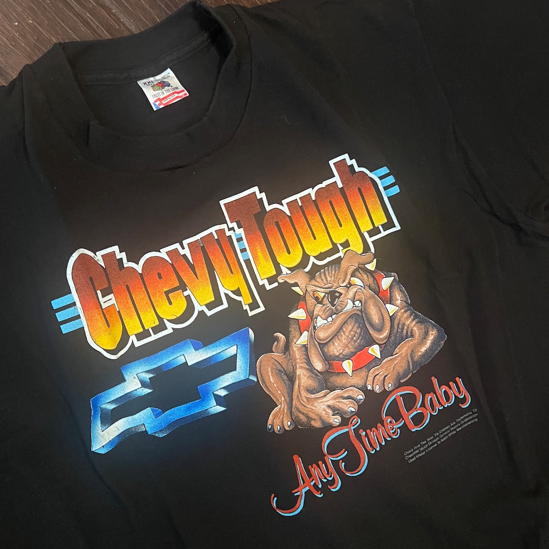 80s Chevy Tough Bulldog Single Stitch Made in USA - Etsy