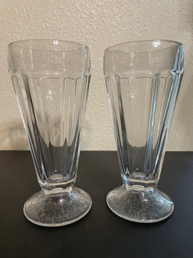Starbucks Promotional Malt Frappuccino Glasses, Set of 2 - Etsy