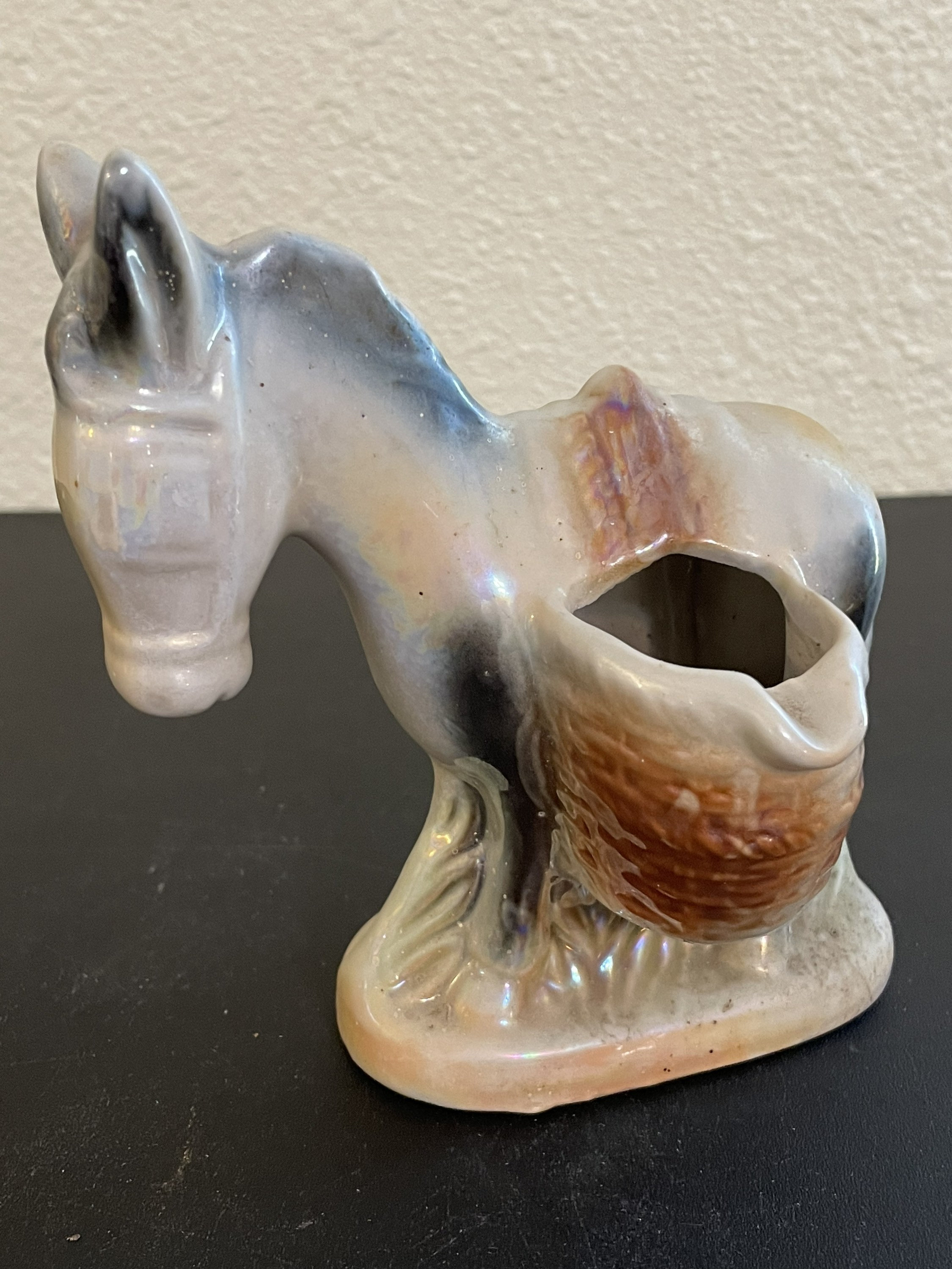 Lusterware Donkey Ashtray - Etsy