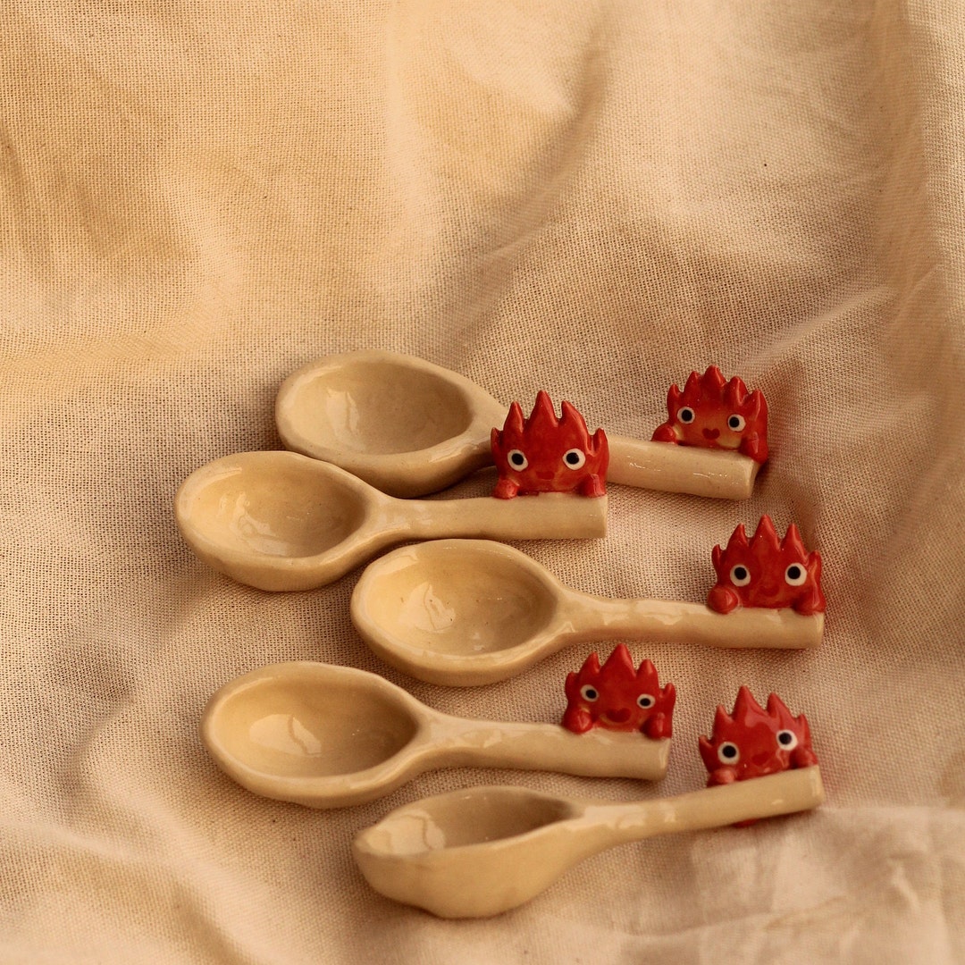 Pre-order Cute Fire Spoon, Housewarming Gift, Homedecor, Unique Art ...