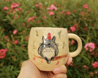 Ceramics Totoro - Etsy