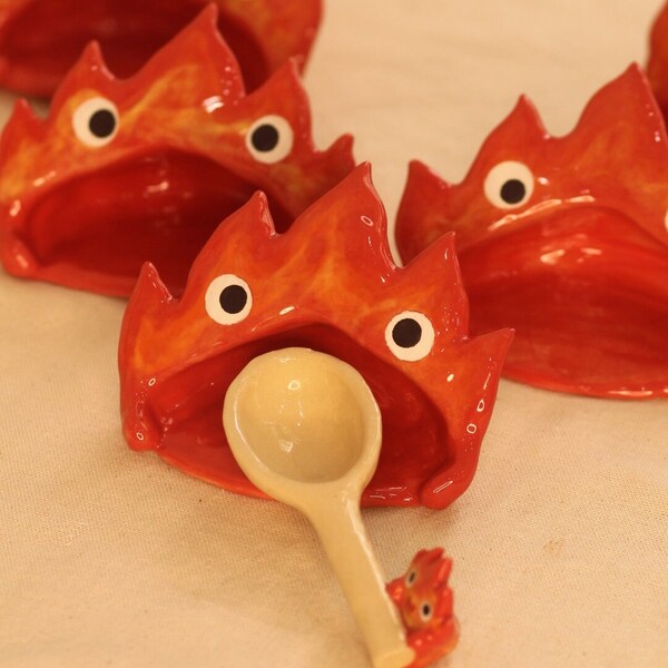 Ceramic Spoon Holder - Etsy