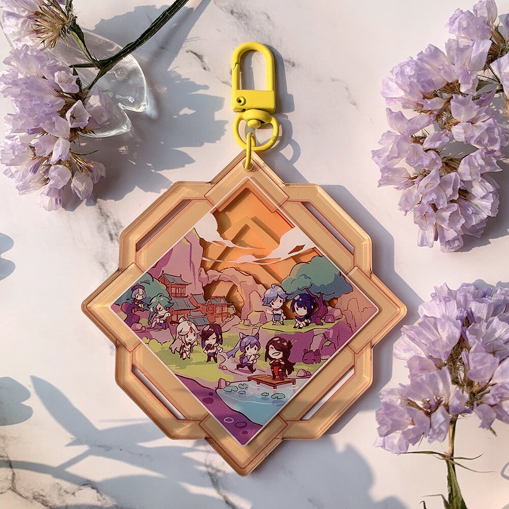 Genshin Impact Vision Terrarium 3D Charms - Etsy Canada