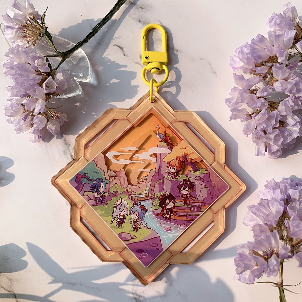 Genshin Impact Vision Terrarium 3D Charms - Etsy Canada
